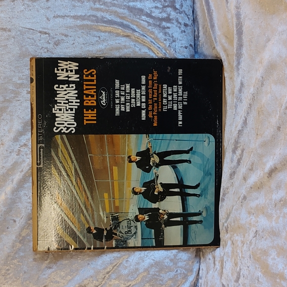 Capitol Records | Other | Original Something New Lp By The Beatles ...